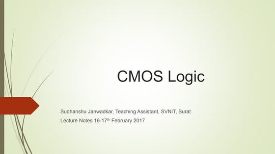 MOS logic family | PPT