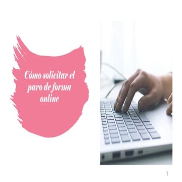 Cómo solicitar el paro de forma online.pptx