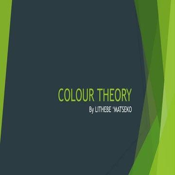 The color wheel | PPT