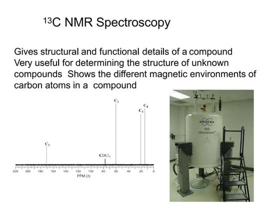 13C-NMR SPECTROSCOPY | PPTX