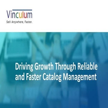 Automated Catalog Listing - Vinculum | PDF