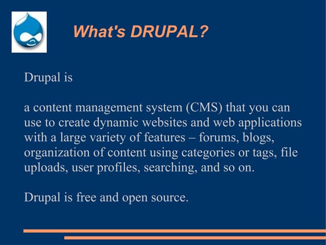 Some Info On Drupal Content Management System Ppt 0053