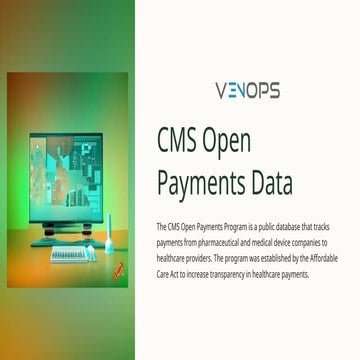 How Will CMS Open Payments Impact Healthcare Professionals? | PPTX