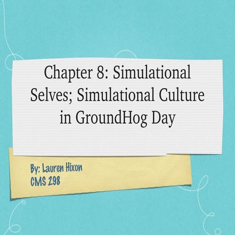 Cms 298 groundhog day powerpoint | PPT