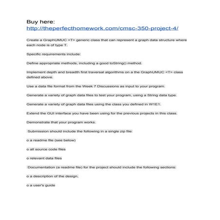 CMSC 350 PROJECT 4 | PDF