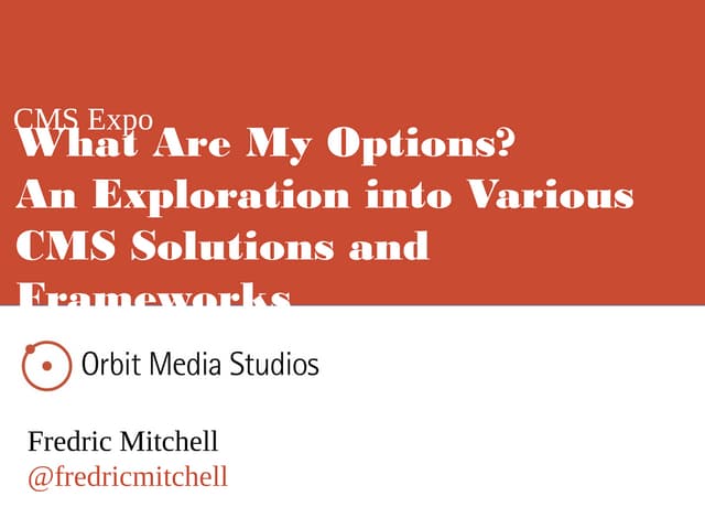 Cms comparison cmsexpo | PPT Cms comparison cmsexpo | PPT
