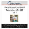 CMS Hospital Conditions of Participation (CoPs) 2022 - Part 4 of 5 Part ...