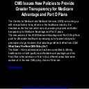 CMS Issues New Policies to Provide Greater Transparency for Medicare ...