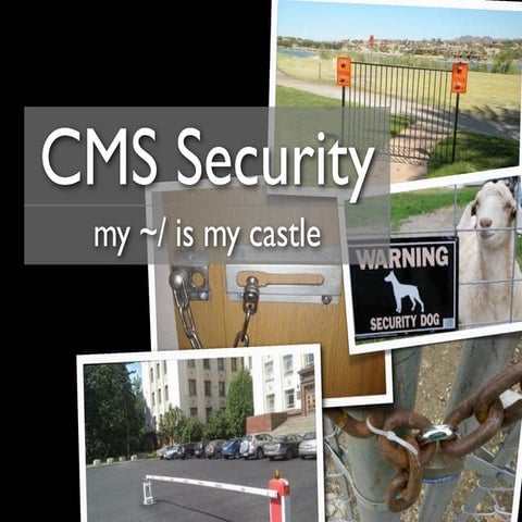Cms security | PPT