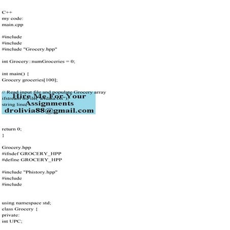 C++ my codemain.cpp#include iostream#include fstream.pdf