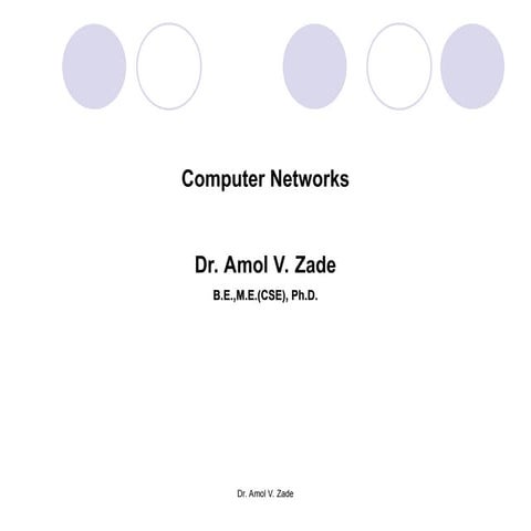 Computer Networks Unit Computer Networks Unit | PPT