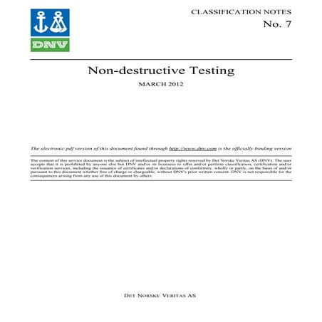 Non Destructive Testing | PDF