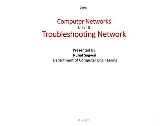 Networking Commandspptx Computer Networking Computing 5551