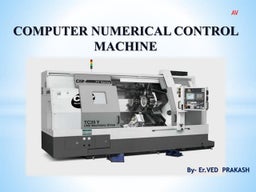 Introduction to cnc machines (1) | PDF