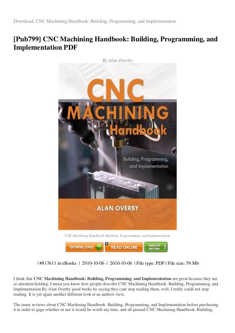 REVIEW Cnc machining-handbook-building-programming-and-implementation… REVIEW Cnc machining-handbook-building-programming-and-implementation…