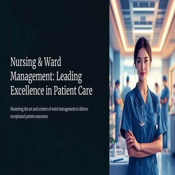 Ward Management | PPT