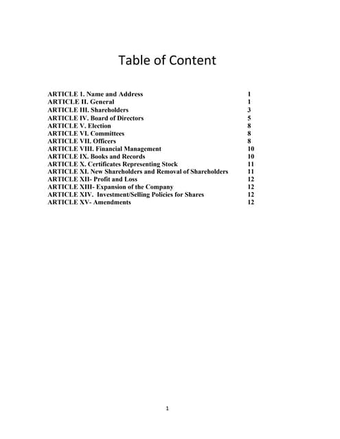 Note and format on circular resolution under the companies act 2013 ...