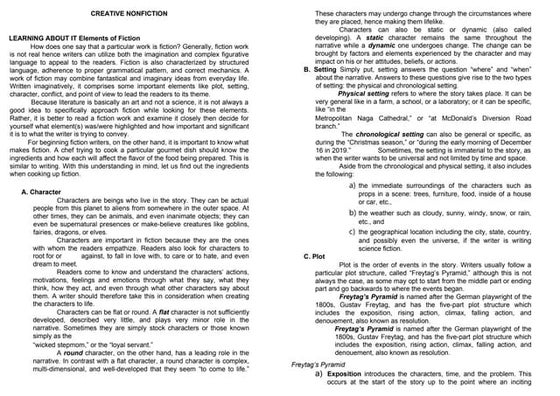 Lesson plan--point of view | DOCX | Fiction | Books and Literature