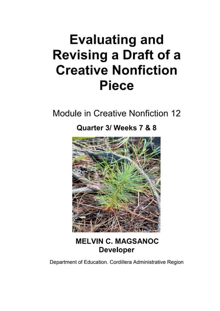 SHS Curriculum Map Creative NonFict.docx