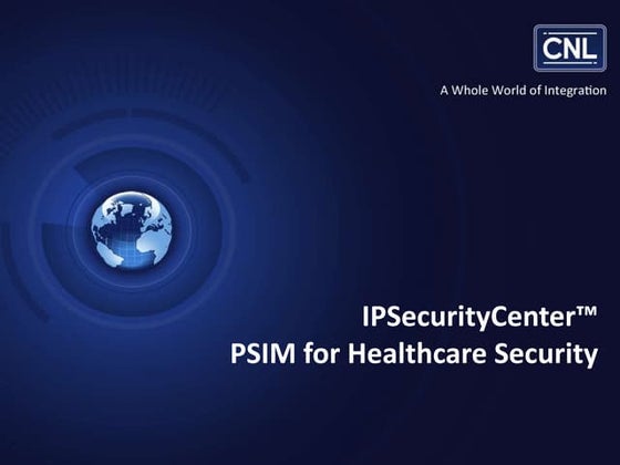 Vidsys Physical Security Information Management (PSIM) solution | PDF