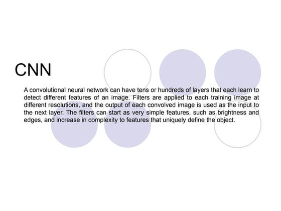 Convolution Neural Network (CNN) | PPTX | Artificial Intelligence ...