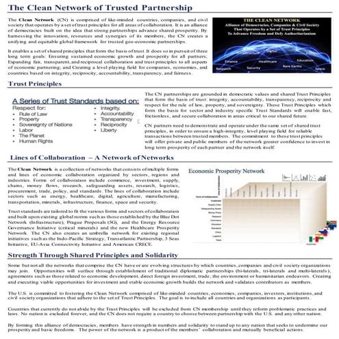 Clean Network 1 page overview (public version) | DOCX