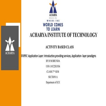 CNP.pptx APPLICATION LAYER AND PARADIGMS MODULE 5 | PPTX