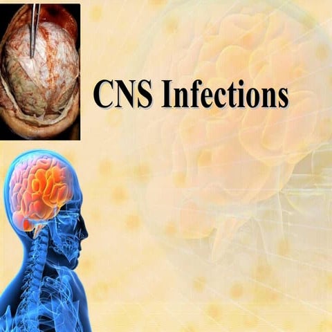 Infections of the Central neuron system .ppt