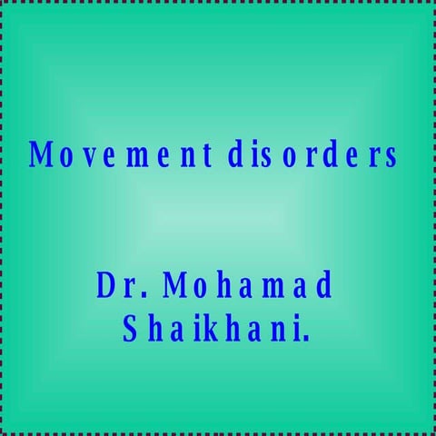 Cns Movement2007. | PPT