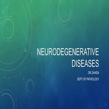 Neurodegenerative | PPT