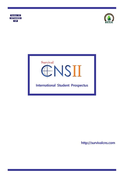 Brochure trường Anh ngữ CG | PDF