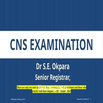 CNS Examinations 153656768999908797.pptx