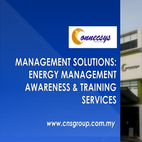 ENERGY MANAGEMENT AWARENESS & TRAINING PROGRAM | PDF