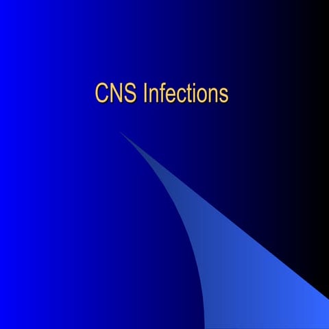 medicine.Cns infections 1.(dr.muhamad tahir) | PPT