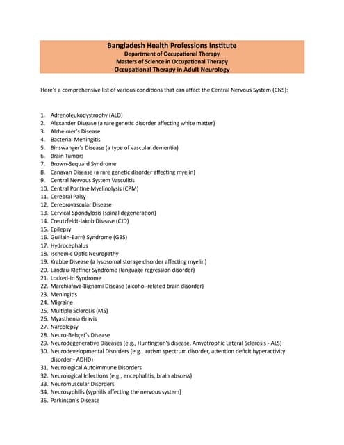 contexts and environments in occupational therapy | PPTX