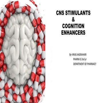 Cns stimulants | PPTX