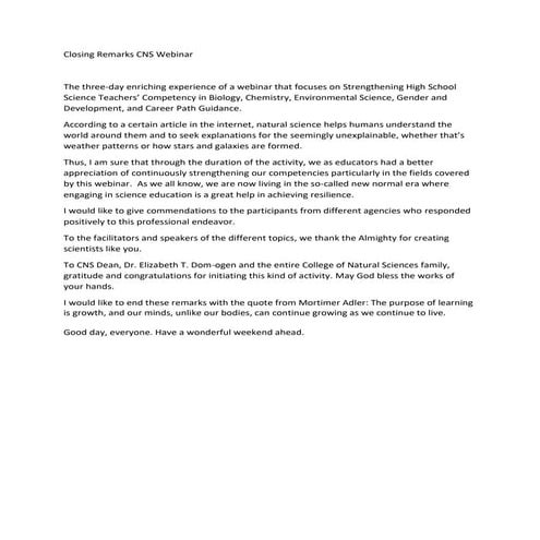 CNS Webinar Closing Remarks.docx