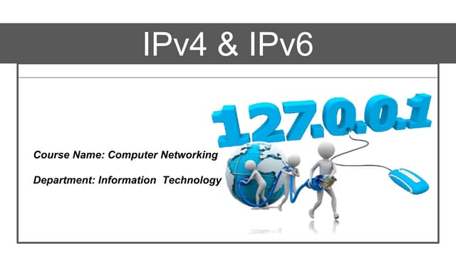 Ip Address Presentation Pptx