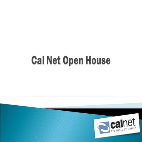 Cal Net Technology Group & Microsoft Virtualization Presentation | PPT