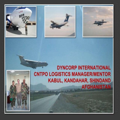 NATO Training Mission - Afghanistan Site Visits | PPTX