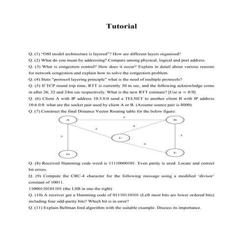 Multi-Stage Clos Networks in Router Architecture | PPTX