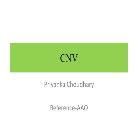 Cnv | PPTX