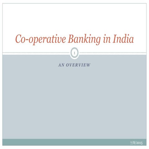 District central cooperative banks (dccb | PPTX