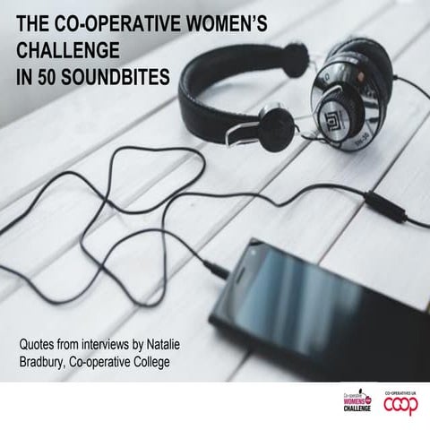 The co-operative women's challenge in 50 soundbites | PDF