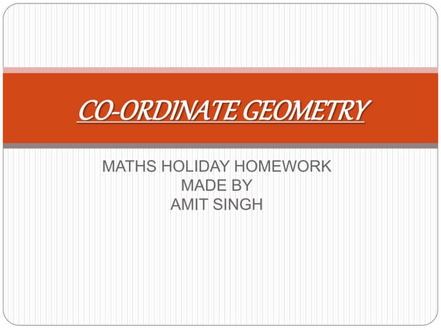 Rectangular Coordinate System | PPT | Geography | Science