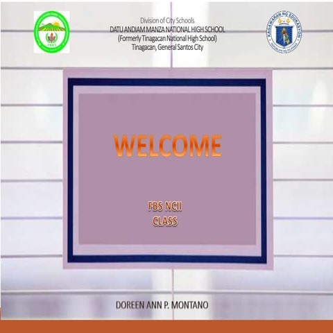 TABLE NAPKIN FOLDING grade 7 tle folding | PPTX