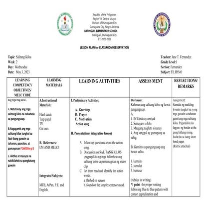 Salitang Kilos-lesson Plan.doc