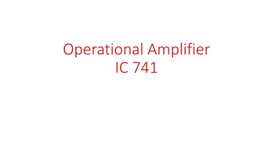 OP-AMP Configurations: Inverting and Non-Inverting | PPT