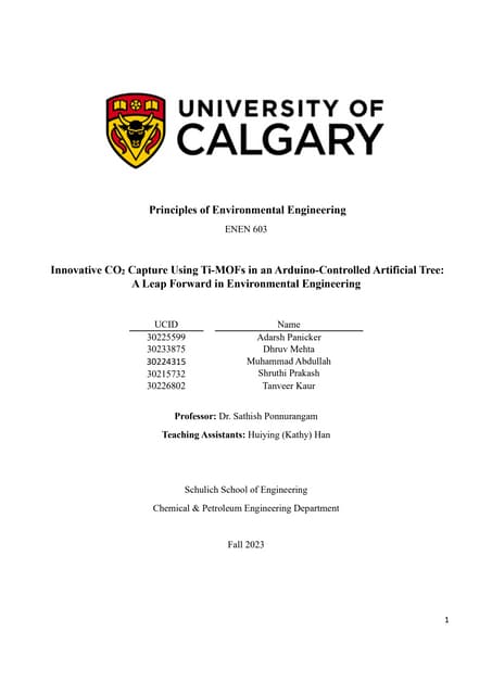 Co2 Capture Using Ti Mofs In An Arduino Controlled Artificial Treepdf