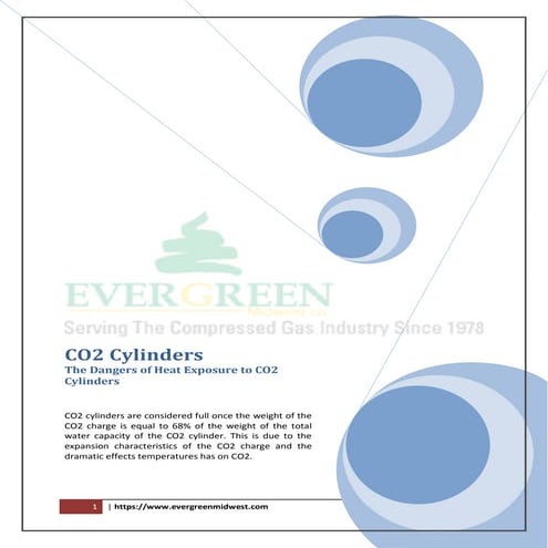 CO2 Cylinders - The Dangers of Heat Exposure to CO2 Cylinders | PDF